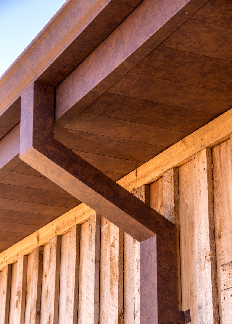 CMG's Western Rust Completes this Rustic Ranch - Coated Metals Group