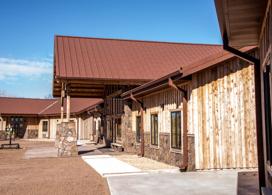 CMG's Western Rust Completes this Rustic Ranch - Coated Metals Group